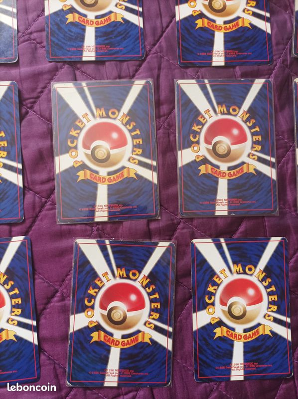 Lot Cartes Pokémon anciennes Neo Japonaises 1996 - Collection