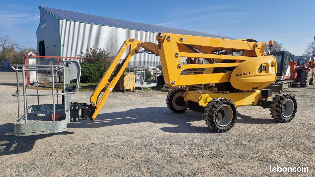 Manitou 160 ATJ - BTP - Chantier gros-oeuvre