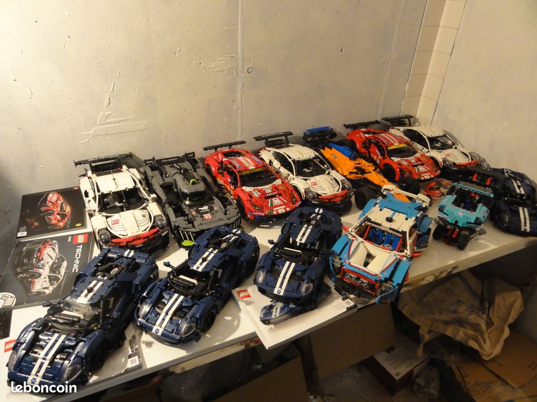 Lot vrac 13 bases de sets lego technic 42096 42125 42154 42156 et ...