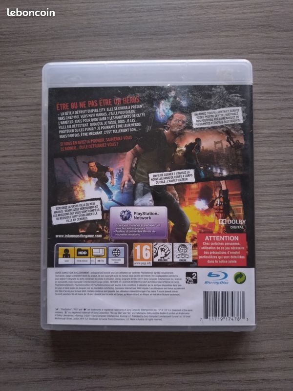 Infamous 2 ps3 - Collection