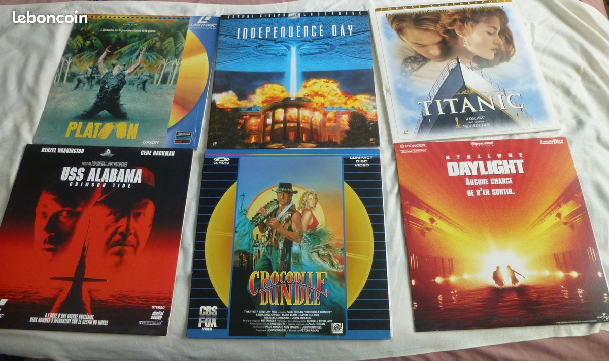 Collection laserdisc films cultes - Collection