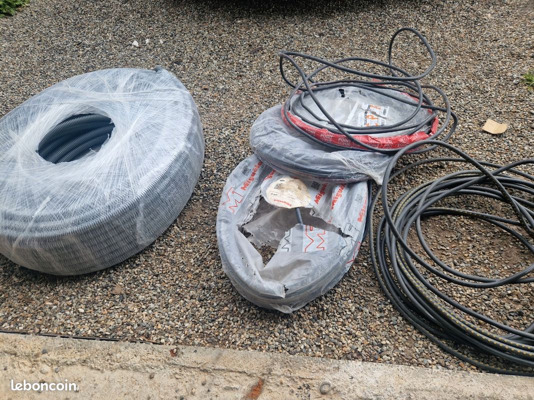 Lot cable électrique fin de chantier - Bricolage