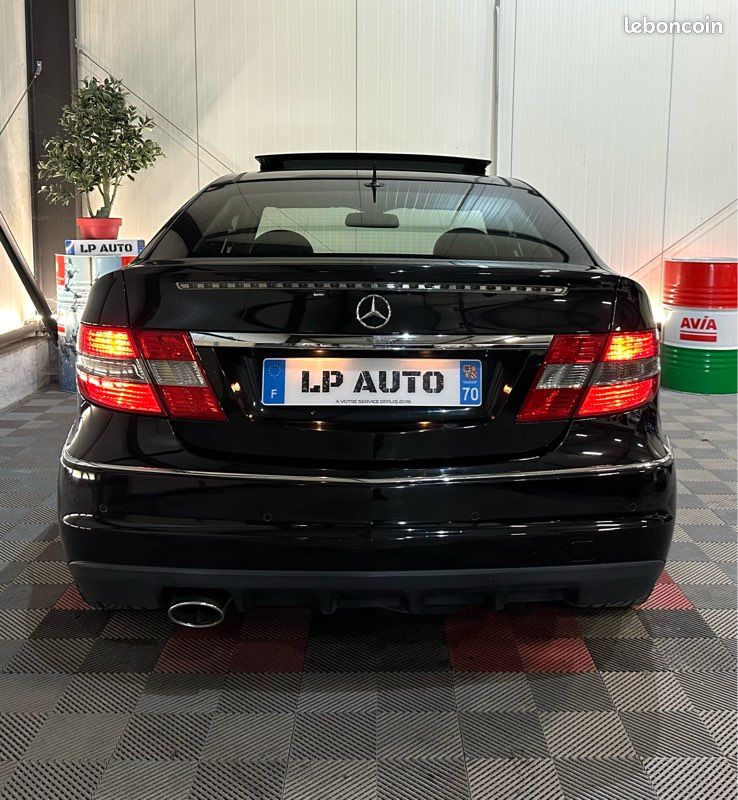 🔥 Rare Mercedes C230 V6 204 Chevaux Pack sport AMG Cuir bi ton ...