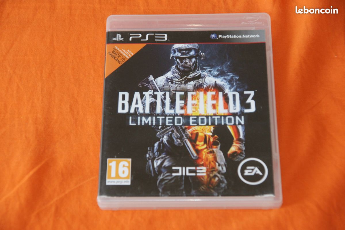 BATTLEFIELD 3 limited edition ps3 - Collection