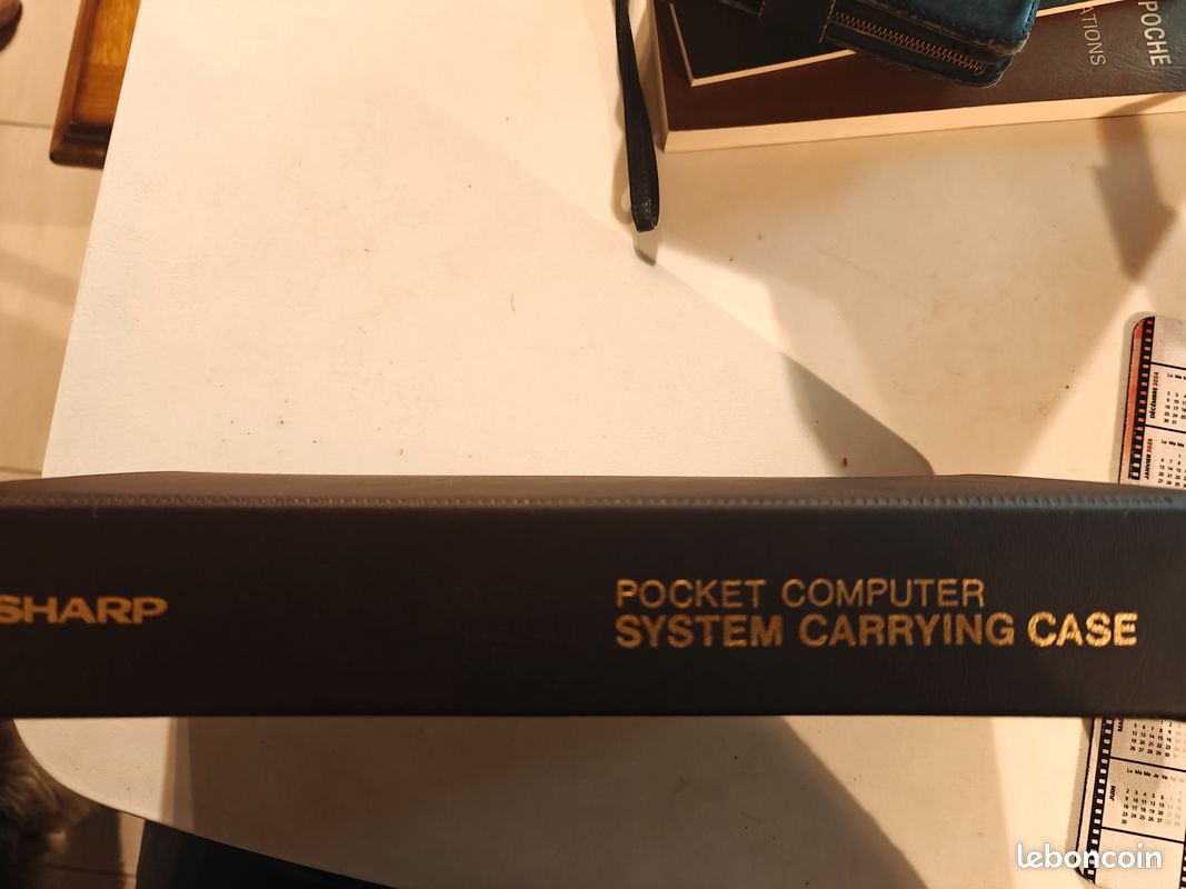 Pocket Computer SHARP PC-1212 + Interface CE-122 dans étui d'origine + manuels - Ordinateurs