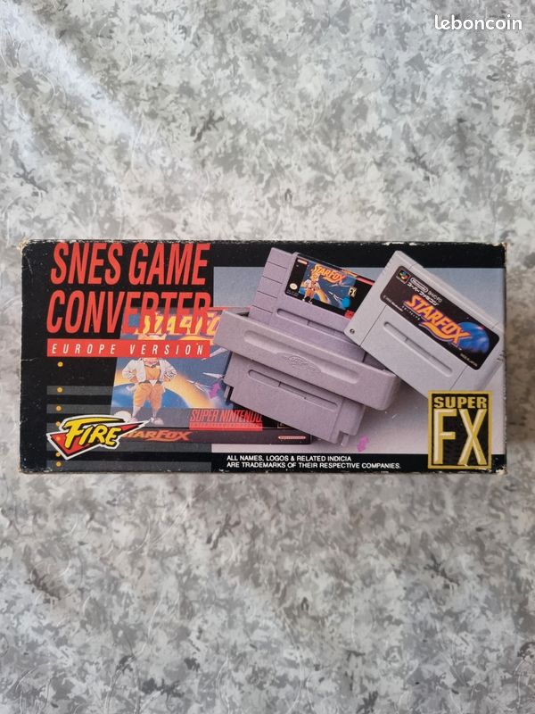 Super Nintendo SNES Game Converter Fire International Version PAL ...