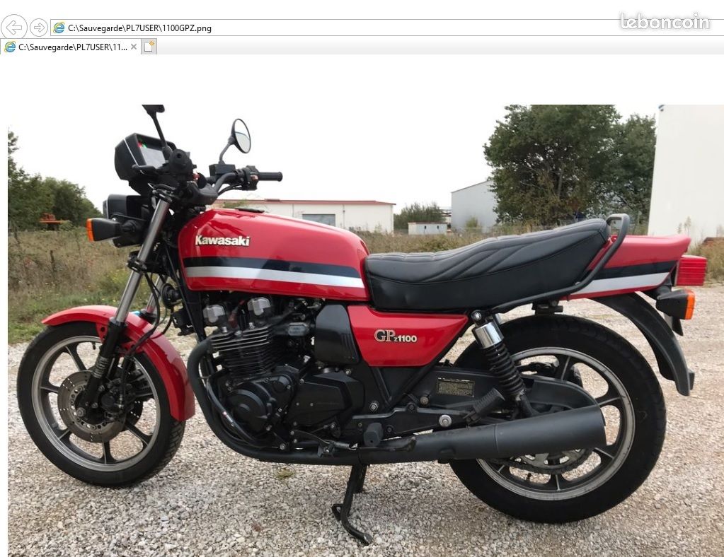 Vend 1100 GPZ - Motos