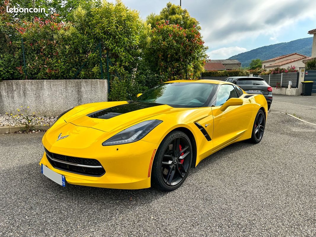 Chevrolet Corvette C7 Stingray Z51 3LT 6.2 V8 466 AT8 - CG Française ...