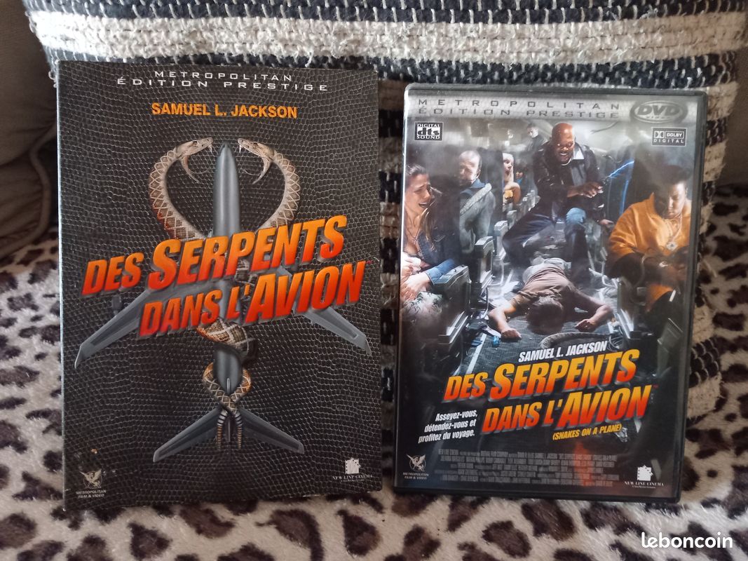 Dvd Des Serpent Dans L'avion - DVD - Films