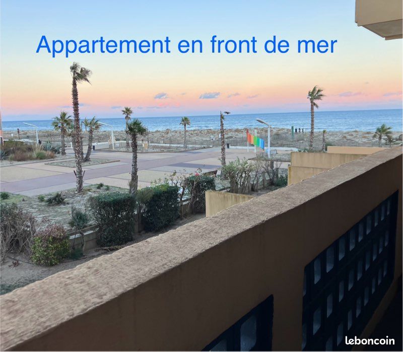 Coquet nid douillet en front de mer avec piscine - Locations saisonnières