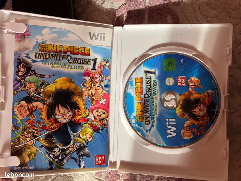 2 jeux one piece console wii - Consoles