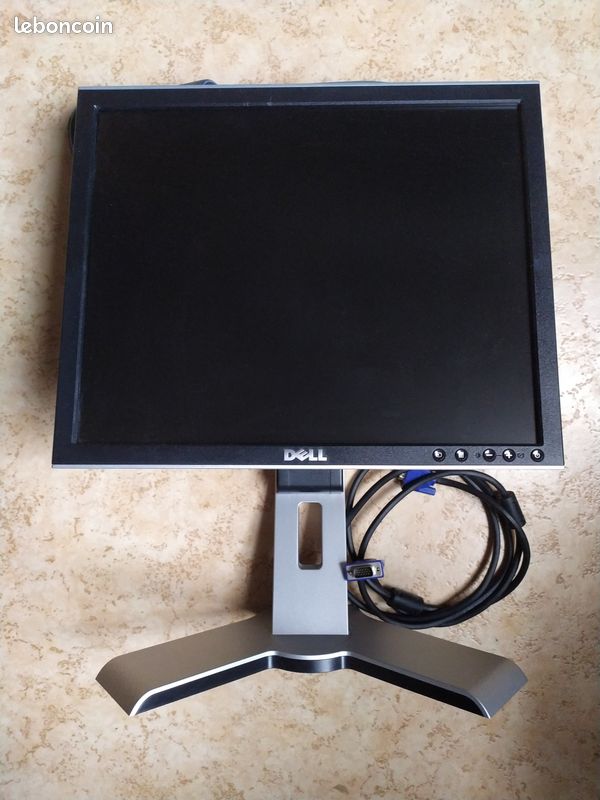 Ecran plat Dell 17" pivotant et inclinable - Accessoires informatique