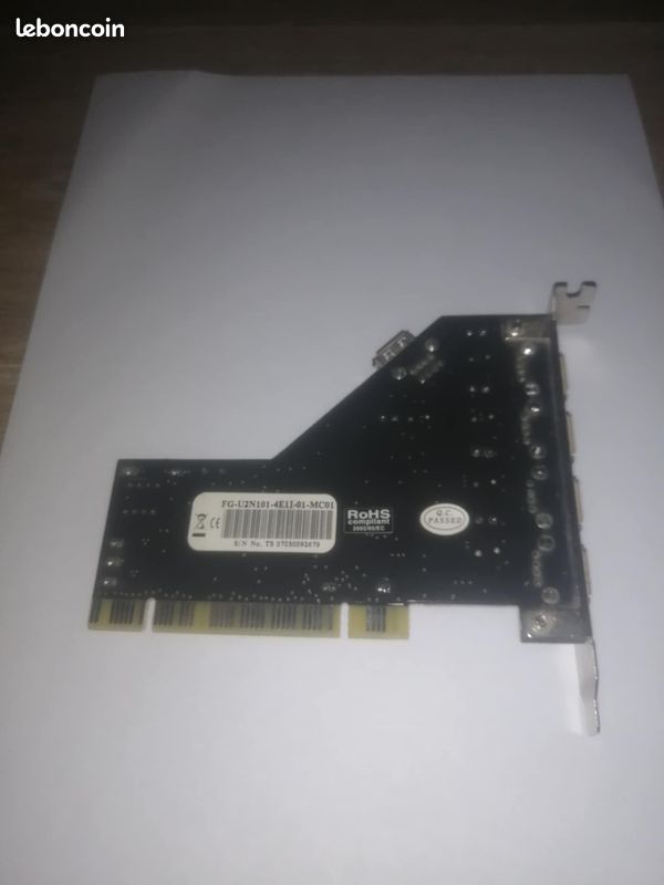 Pc Carte PCI 5 ports USB 2.0 Pour Windows 95, Windows 98 Windows xp ...