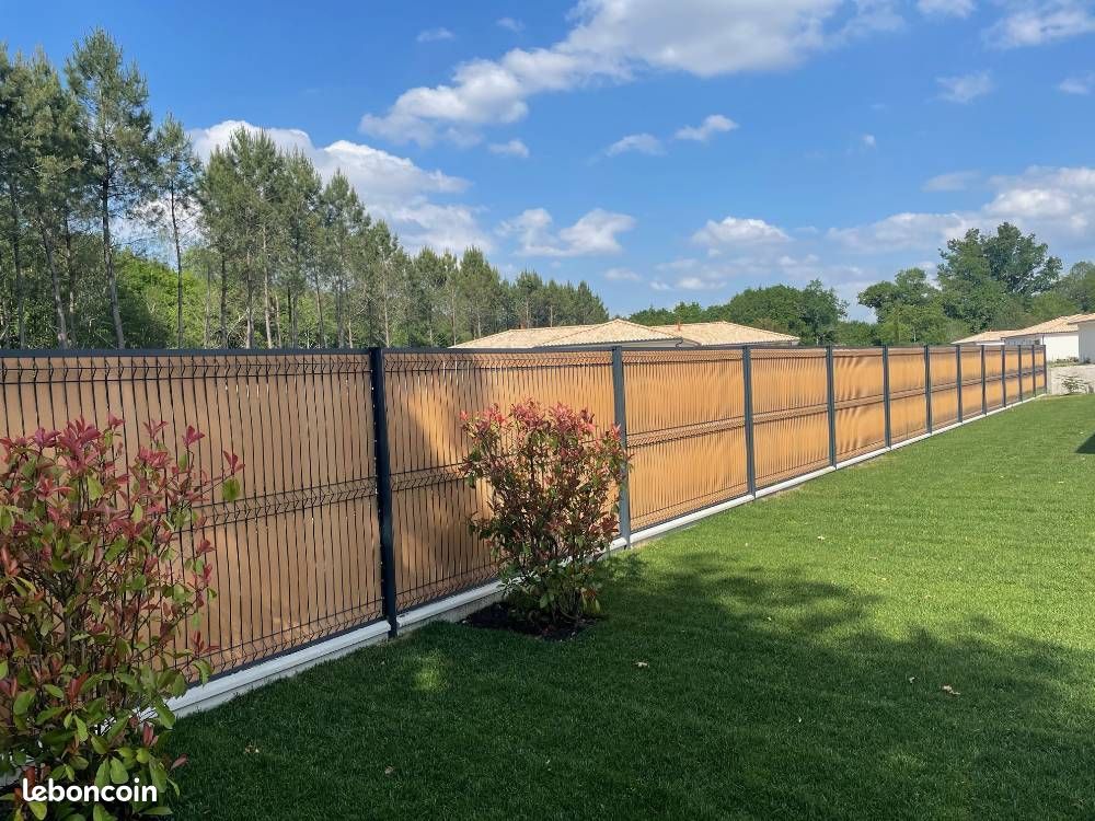 Kit Claustra pvc pour cloture de jardin🛏️ pas cher - Bricolage