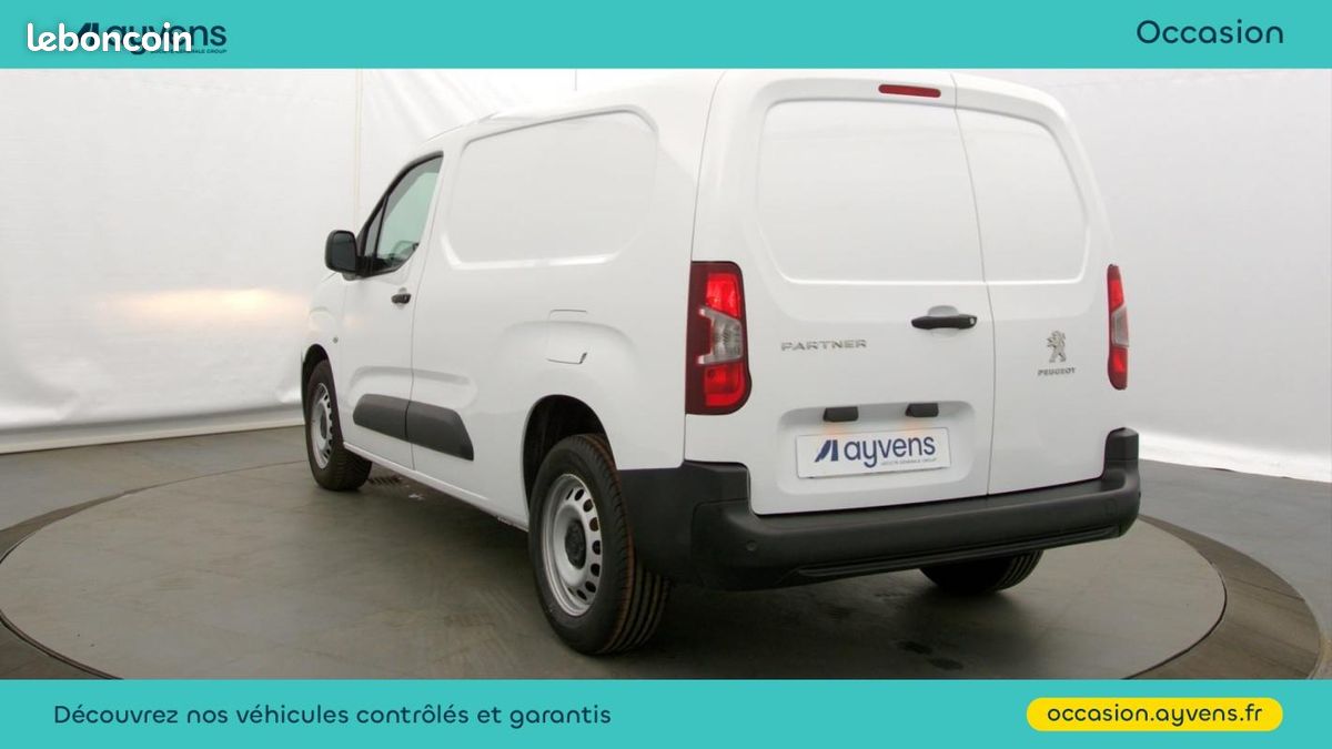 Peugeot Partner Long 950kg BlueHDi 100ch S&S Grip - Utilitaires