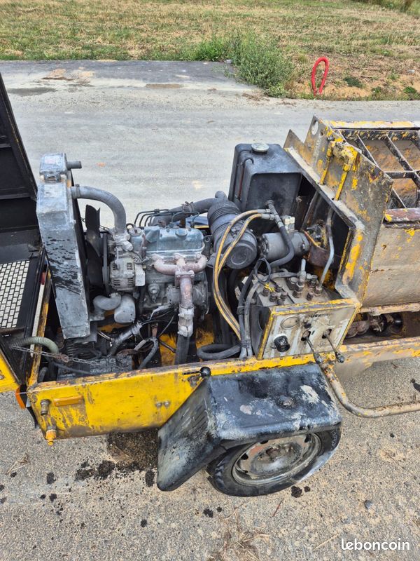 Machine à projeter - BTP - Chantier gros-oeuvre