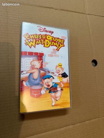 VHS Walt Disney Les 3 petits cochons - Collection