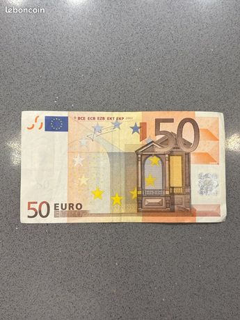 Billet 50 Euro 2002