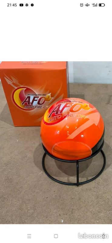 Lot 9 Extincteur declanchement automatique a poudre - Bricolage