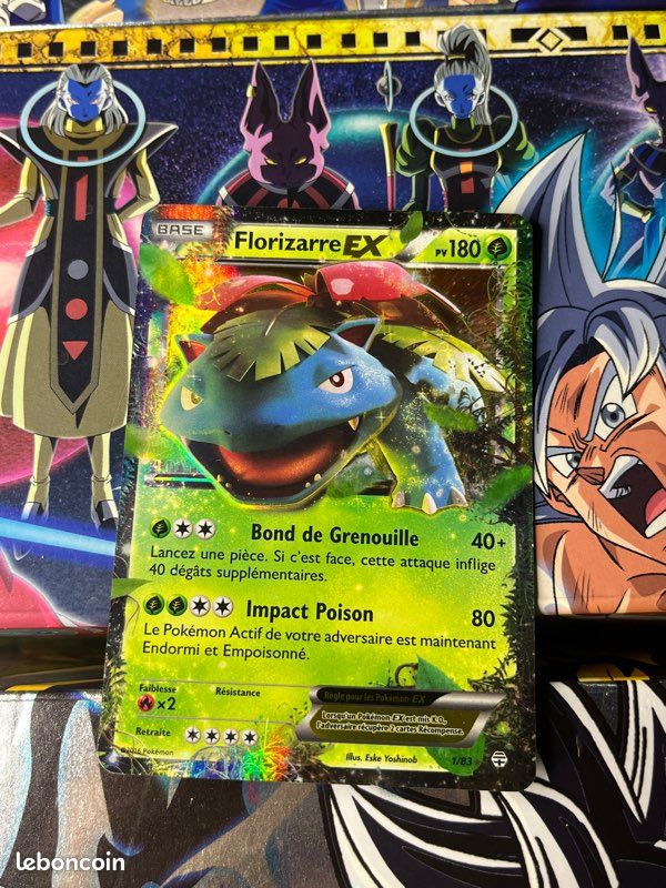 Carte Pokémon florizarre ex 1/83 - Collection