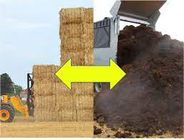 Recherche paille en andain ou échange compost - Matériel agricole
