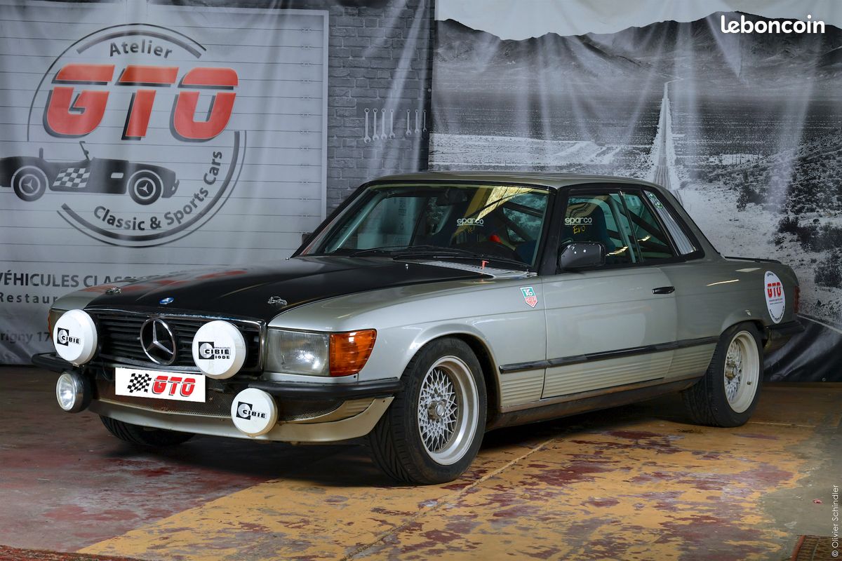 Mercedes 350 slc rallye - Voitures
