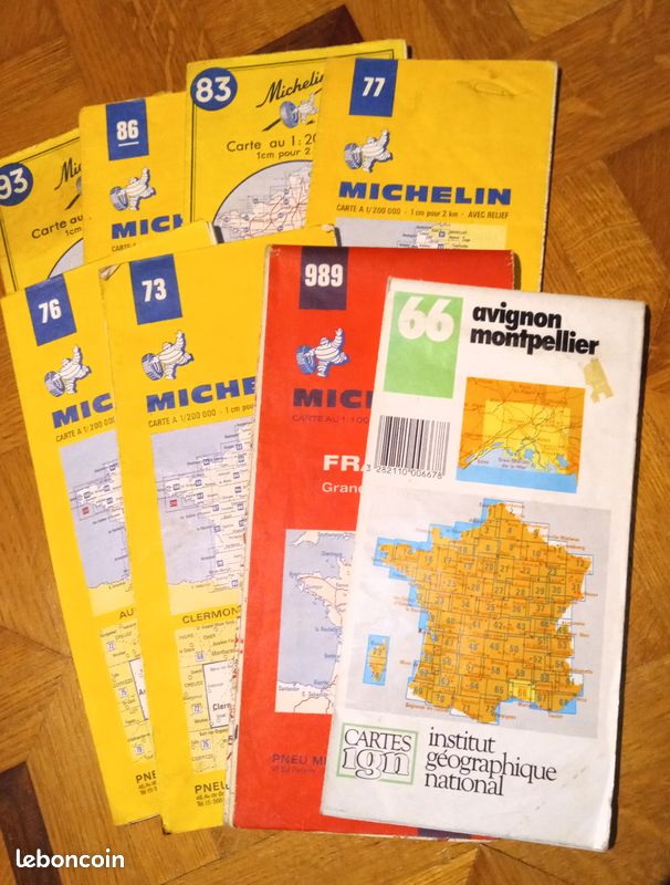 Cartes routières - Collection