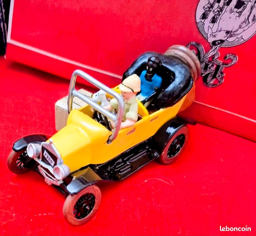 Tintin milou et coco dans le cabriolet - Collection