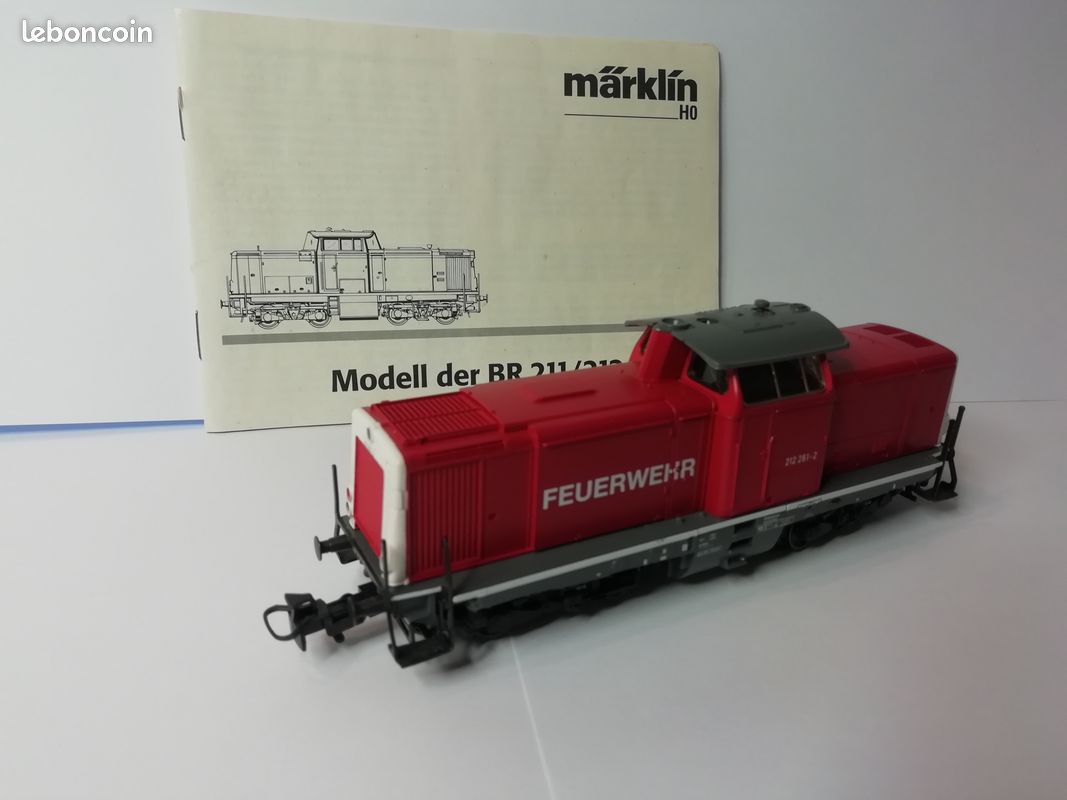Märklin locomotive diesel BR 212 Digital Delta - Modélisme