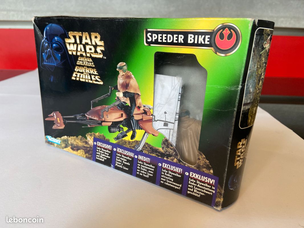 STAR WARS - Hasbro - SPEEDER BIKE & LUKE SKYWALKER STAR WARS - Jeux & Jouets