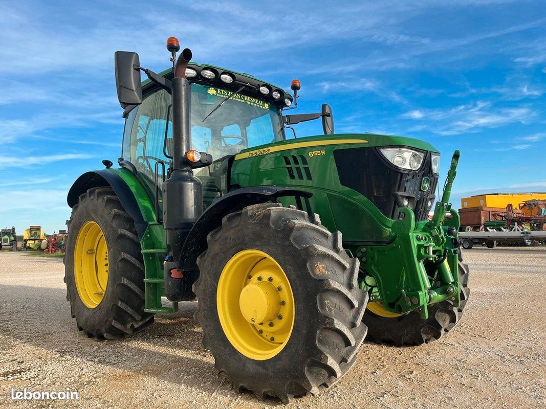 John Deere 6155R - Autopowr - Autotrac Ready - TLS - Tracteurs