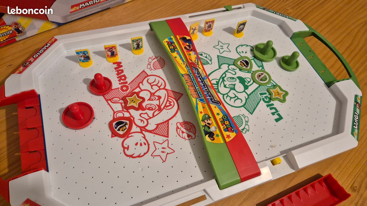 Super Mario Air Hockey Jeu de palets pour enfants - Jeux & Jouets