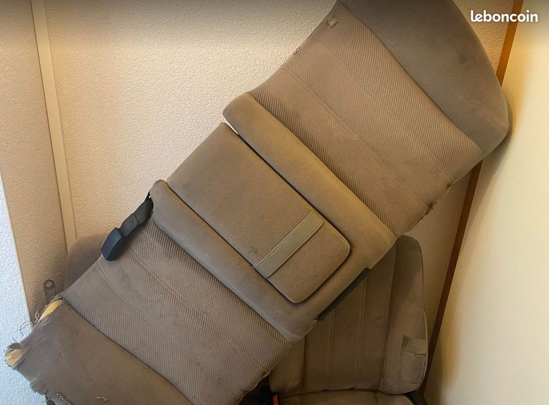 Intérieur tissu beige BMW Série 5 e34 - Équipement auto