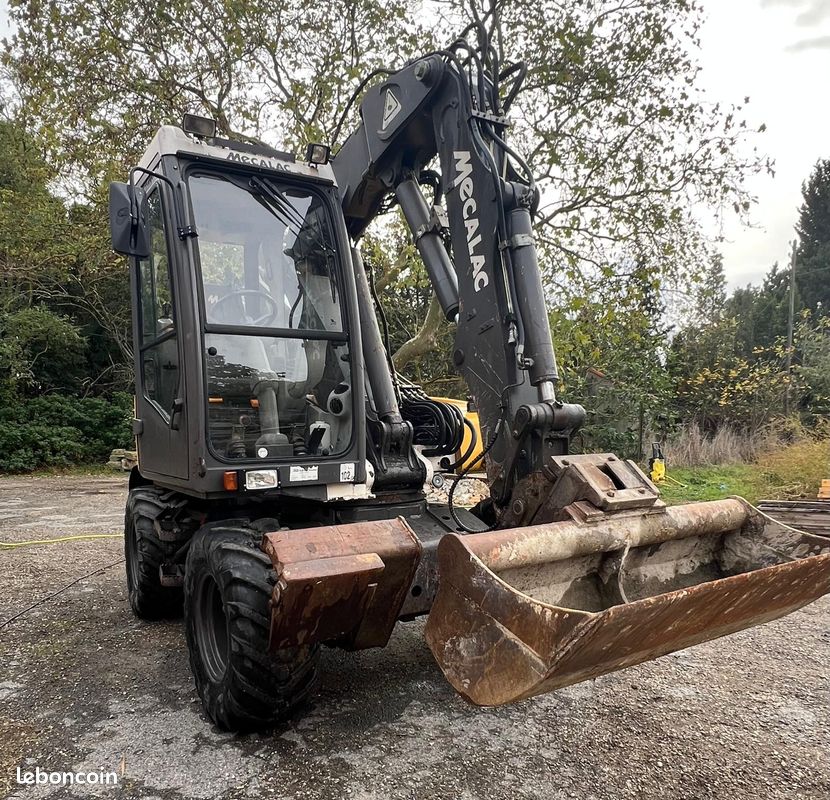 Mecalac 12MXT - BTP - Chantier gros-oeuvre