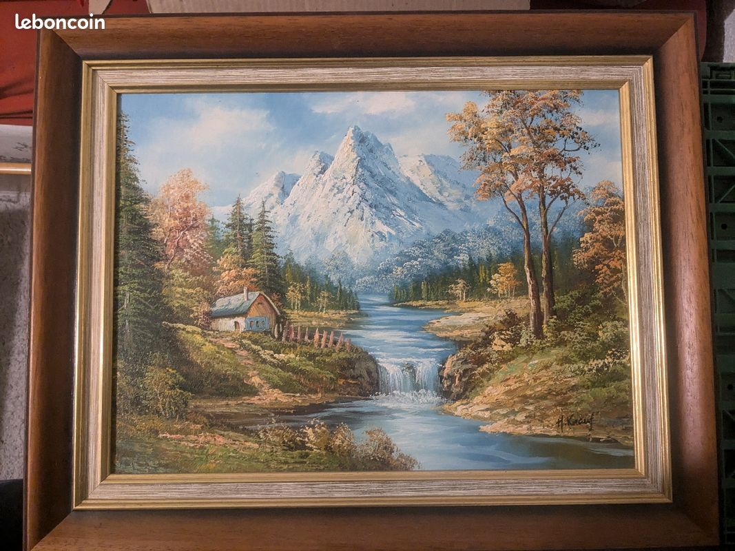 Tableau signé Knauf - Collection