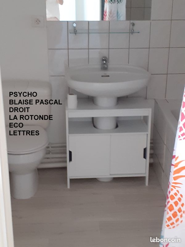 Studio psycho blaise pascal droit la rotonde eco lettres park - Locations