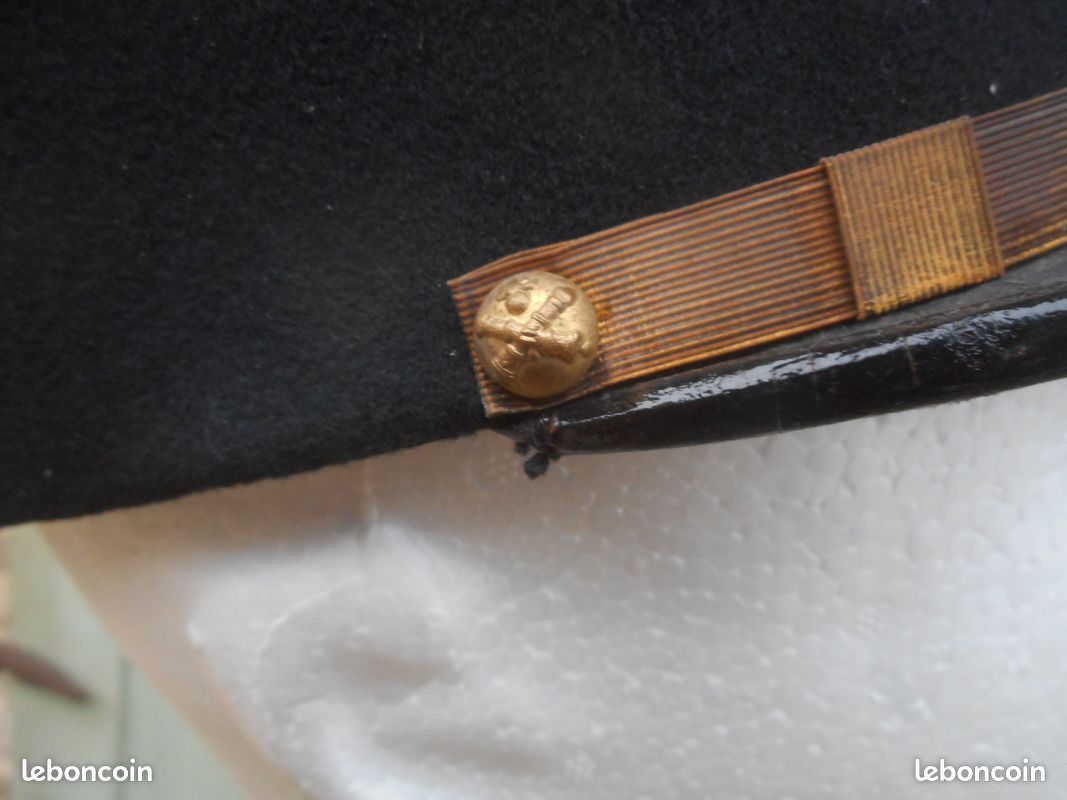 Militaria ancien képi moue modèle 19 de commandant d'artillerie WW2 ...