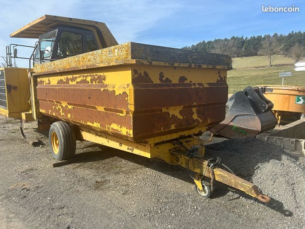 Remorque monocoque d'occasion - Matériel agricole - leboncoin