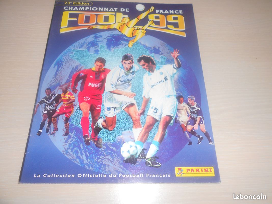 Panini foot de 1994 a 1997 - Collection