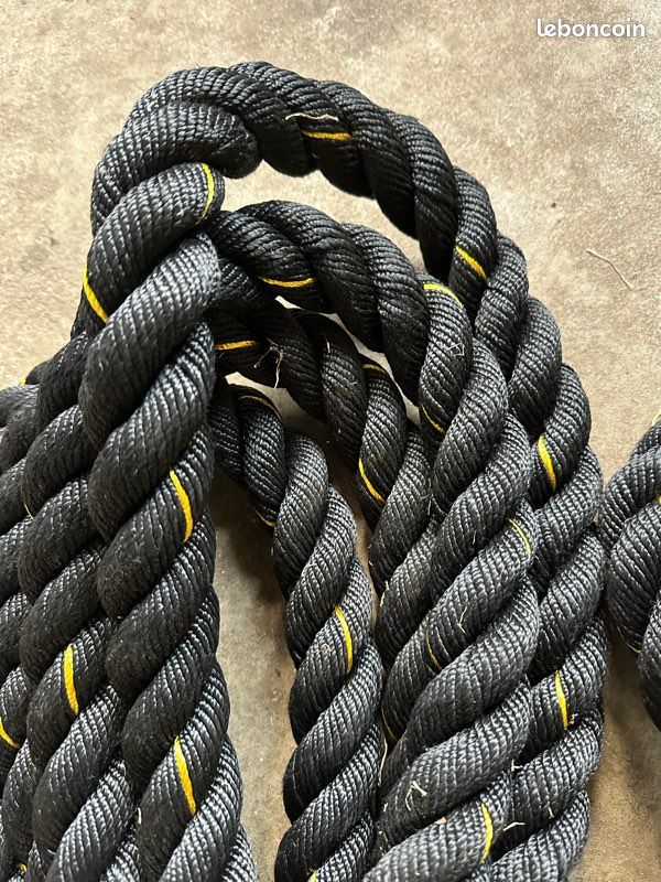 Corde ondulatoire lourde musculation cardio - Sport & Plein air