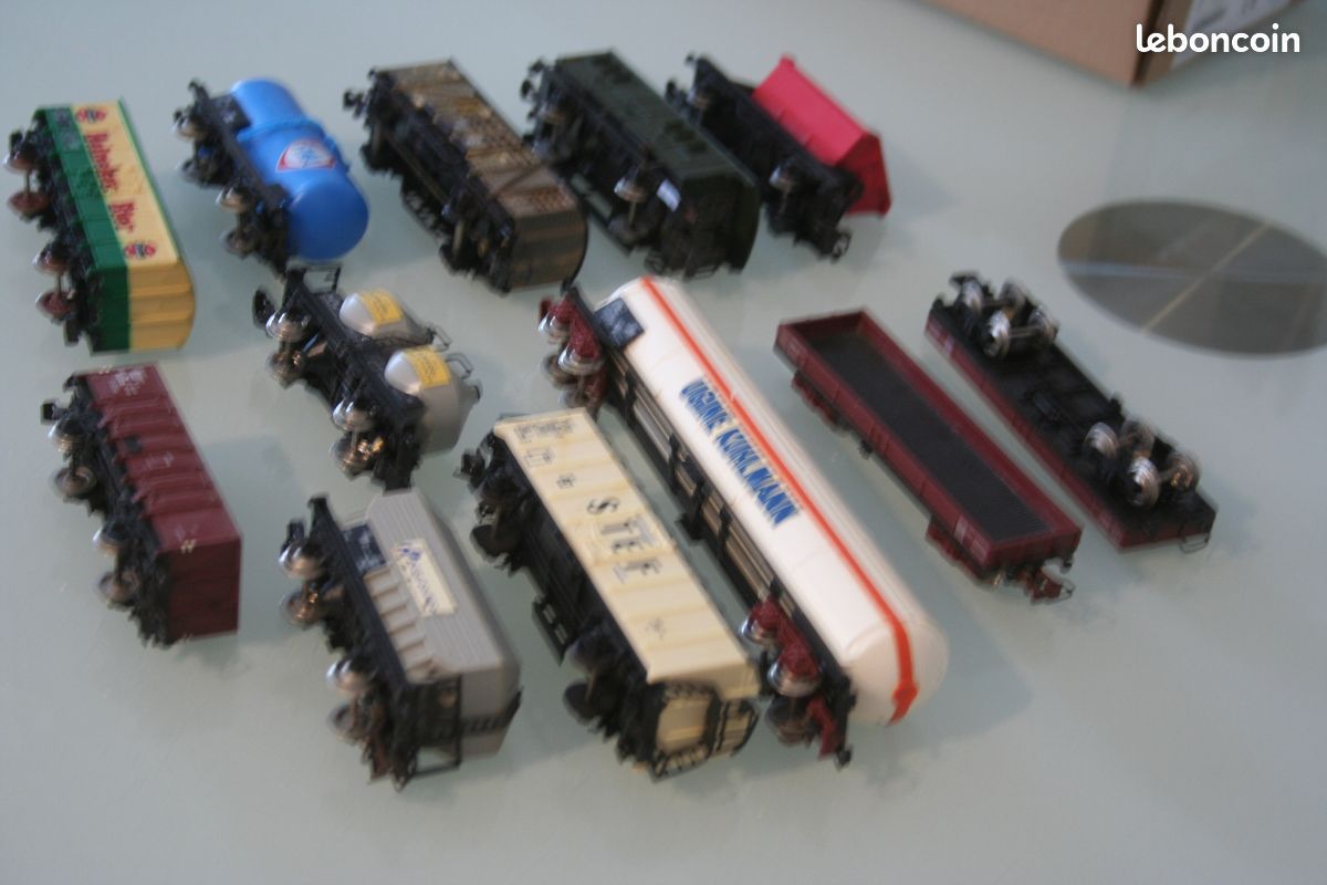 Lot de wagon jouef lima marklin ho - Modélisme