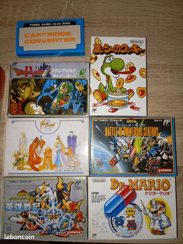 Lot famicom nintendo nes - Consoles