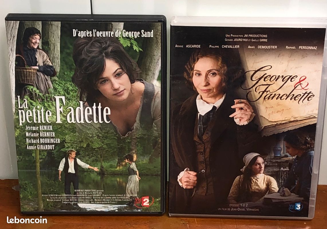 Rare dvd George et Fanchette + dvd La petite Fadette de George Sand ...