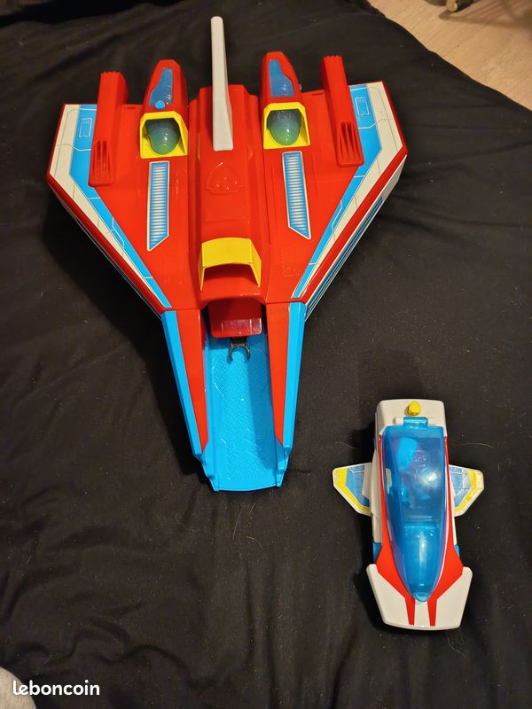 Grand avion Pat Patrouille lumineux (58cm) - Jeux & Jouets
