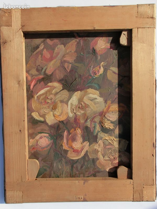 Tableau peinture ancienne - Antiquités
