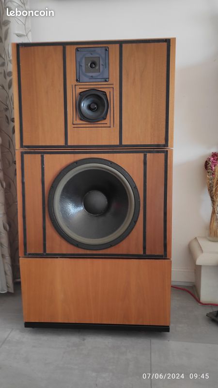 Enceintes NAIM DBL Noyer parfait état- Haut de gamme - Photo, audio & vidéo