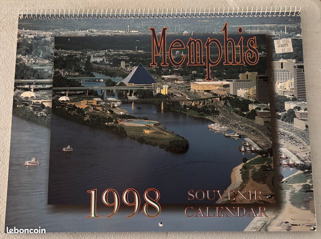 Calendrier Memphis 1998 - Collection