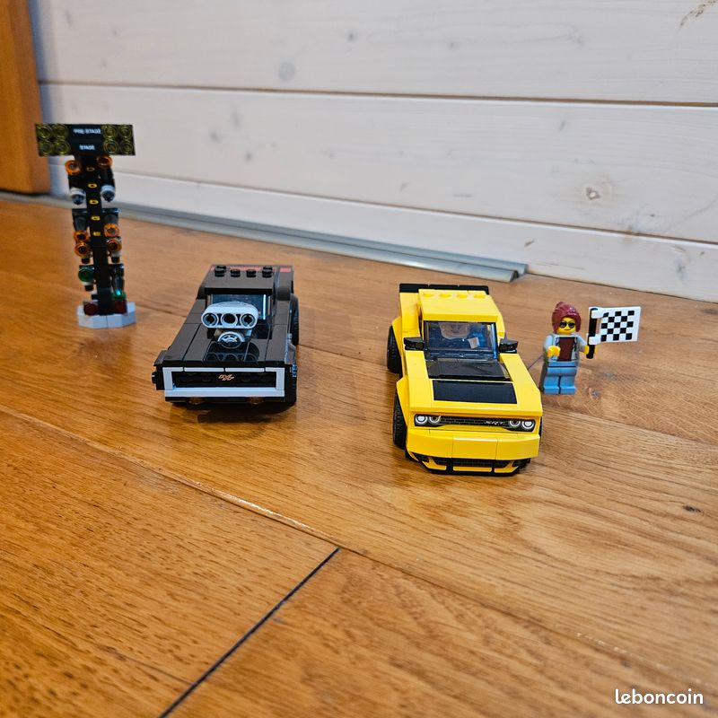 Légo dodge SRT et Dodge Charger 75893 - Jeux & Jouets