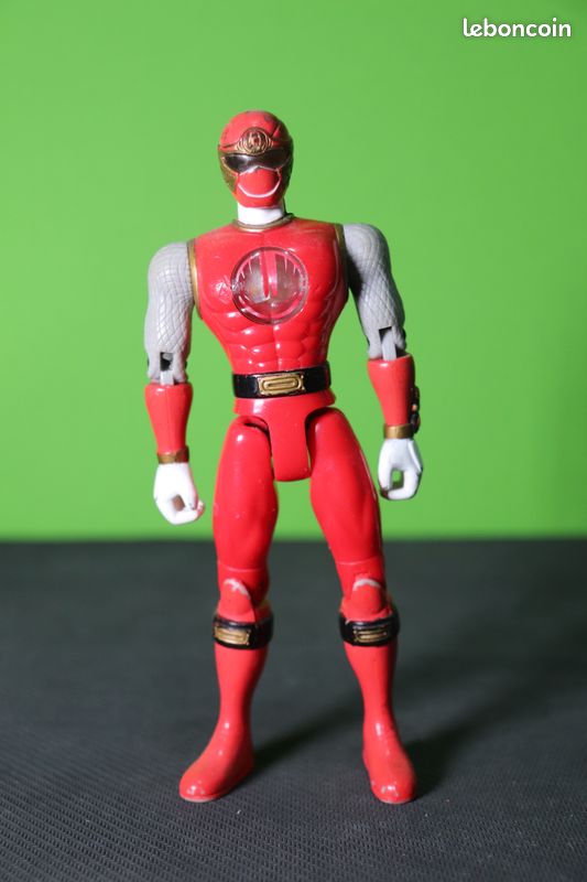 Figurine Power Rangers Wild Force Rouge - Bandai Saban - 2002 - Jeux ...
