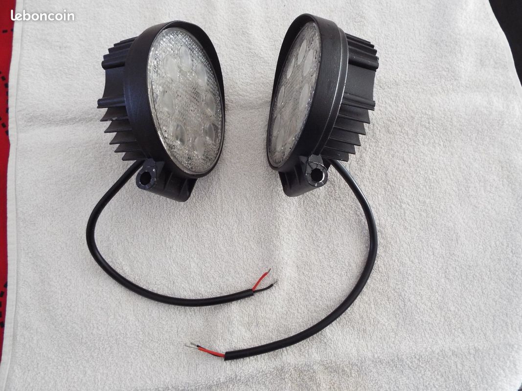 Phare additionel leds - Équipement moto